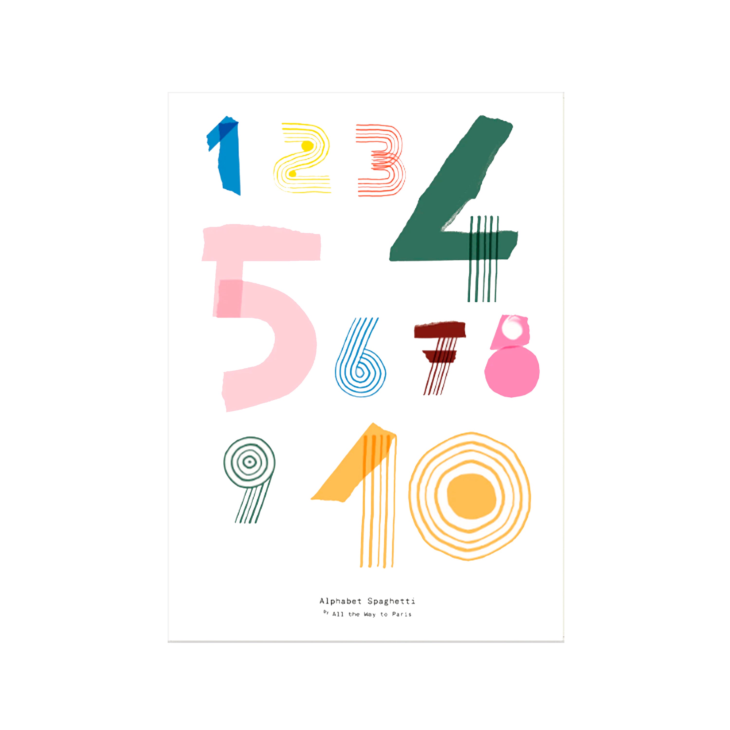 Spaghetti numbers – OBJETO